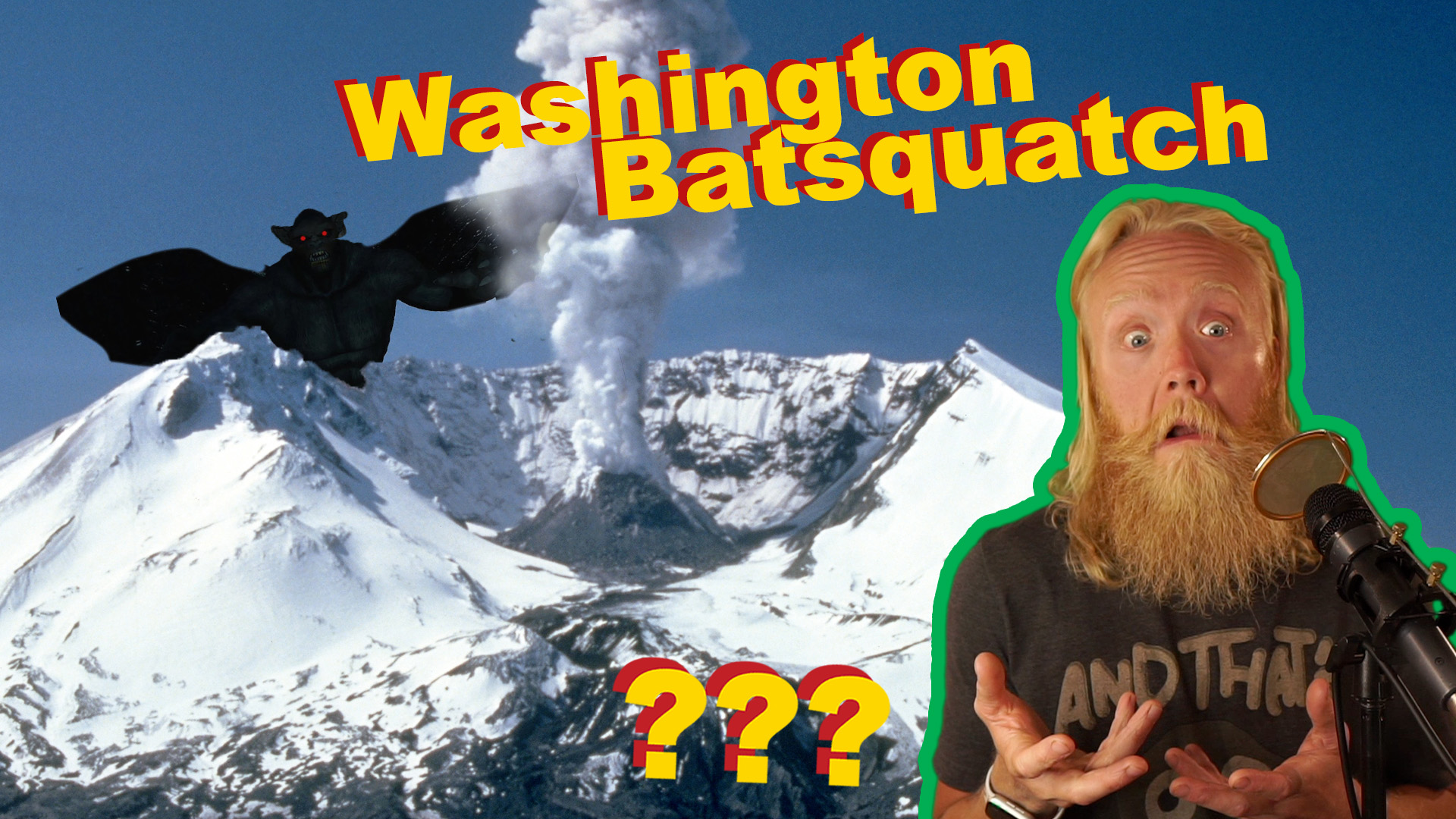 Batsquatch: What We Know About Mount Saint Helen’s Winged Dog Man